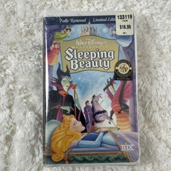 Disney | Other | Sealed Sleeping Beauty Vhs Limited Edition Disney Vhs Masterpiece Collection ...